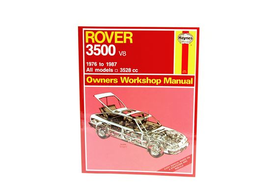 Haynes Workshop Manual - Rover SD1 3500 (76-87) up to E | Rimmer Bros