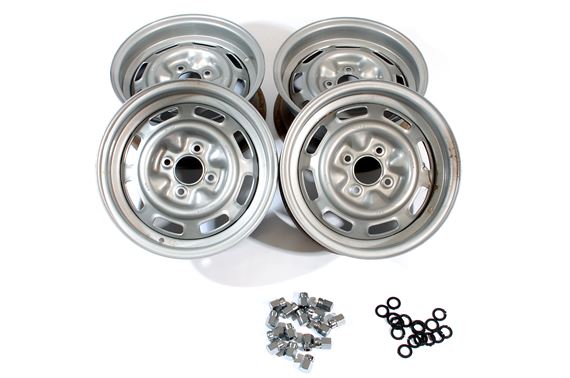 Triumph TR7 Standard Steel Road Wheels and Trim | Rimmer Bros