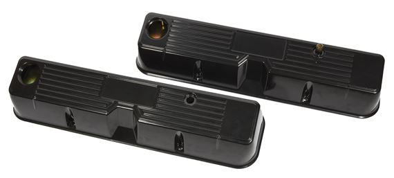 Rocker Covers - Powder Coated Pair - Black - RB7431PCBLACK