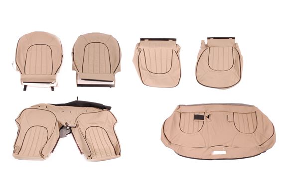 Rover 75 Front Seat Covers - Leather Trim | Rimmer Bros