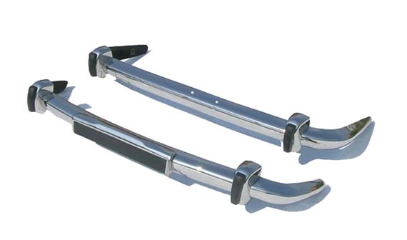 Stainless Steel Bumper Set - Front & Rear - Mk2 - RS1626