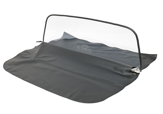 Convertible Wind Deflector - Black - RS1657BLACK