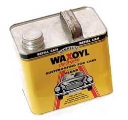 Rustproofing For Cars - Clear - 2.5 Litre Can - RX1029 - Waxoyl ...