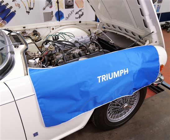 Wing Protection Cover Triumph Blue - Single - RX1611TRI | Rimmer Bros