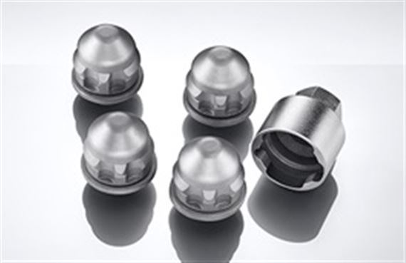 Locking Wheel Nut Set Netural Finish - T2H36567 - Genuine | Rimmer Bros