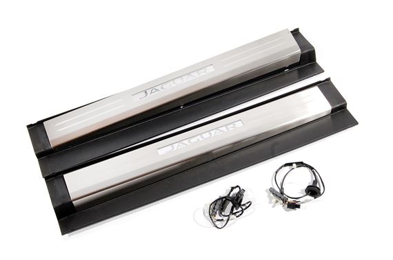 Genuine Jaguar - F-Type Illuminated Sill Tread Plates - T2R6090 ...