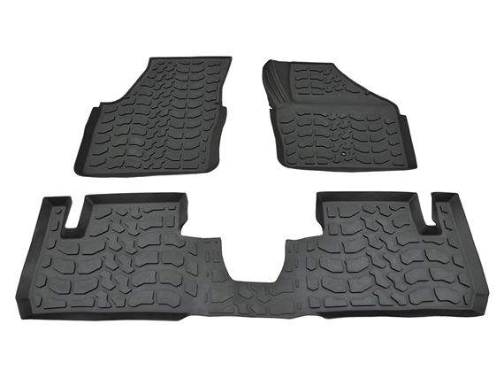 Aftermarket Rubber Mat Set - Front & Rear 4 pc RHD - RHD0705 | Rimmer Bros